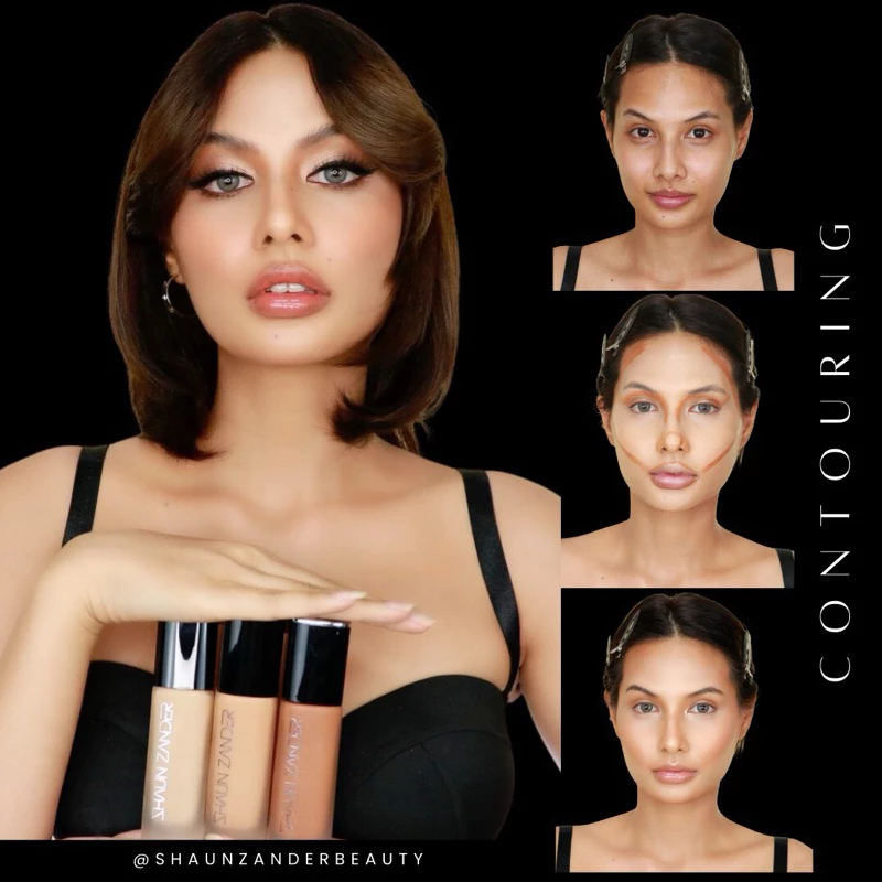 SHAUN ZANDER Fixation Perfect Contour Set For Medium - Neutral Tone Vol.1